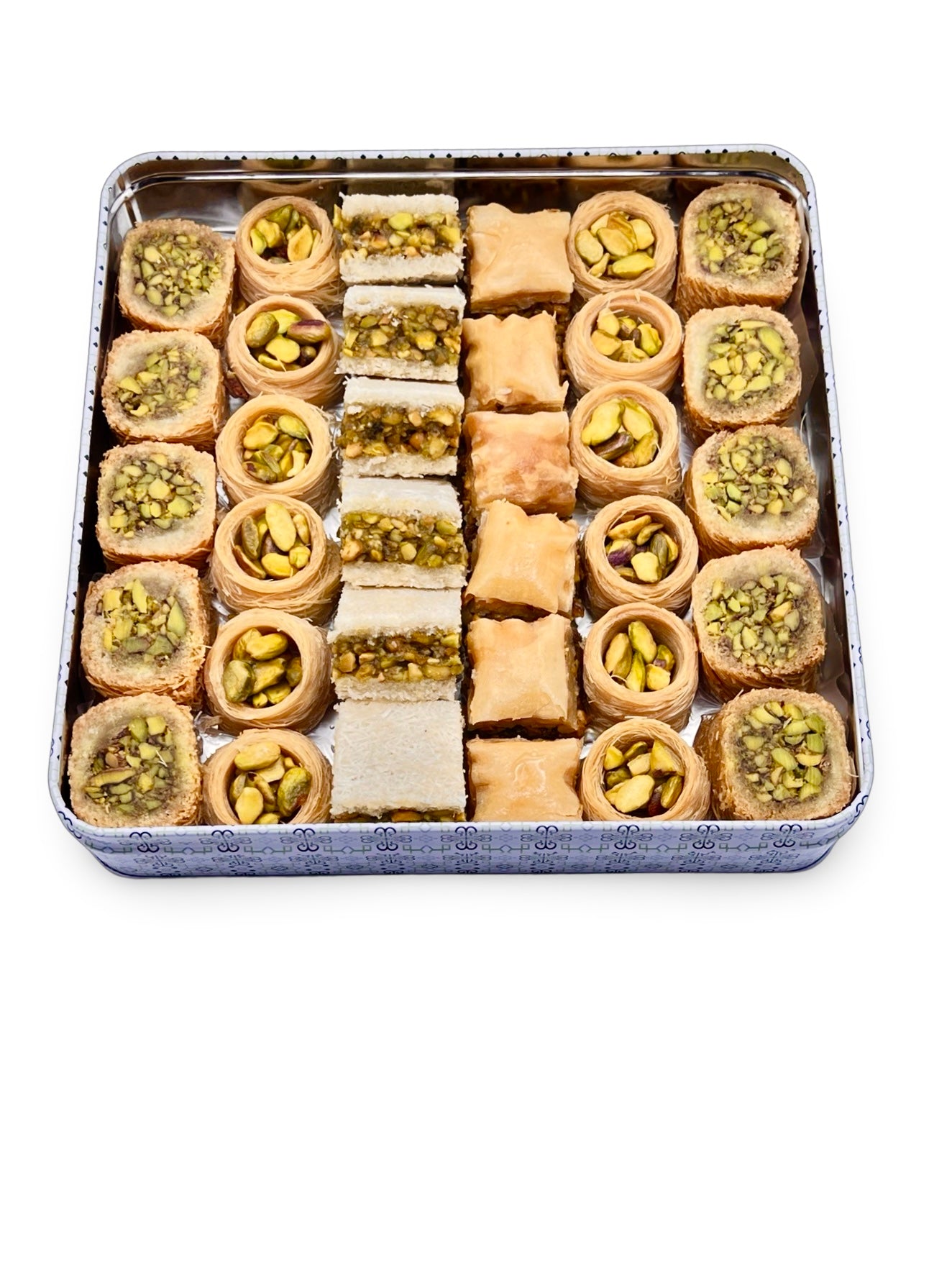 Baklava Pistachio Mix - 34pcs – Al Bohsali 1870